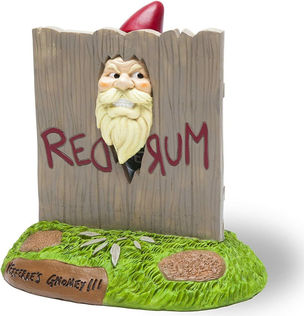 Here’s Gnomey Garden Gnome - The Shining Horror Decor – Giggle Novelties