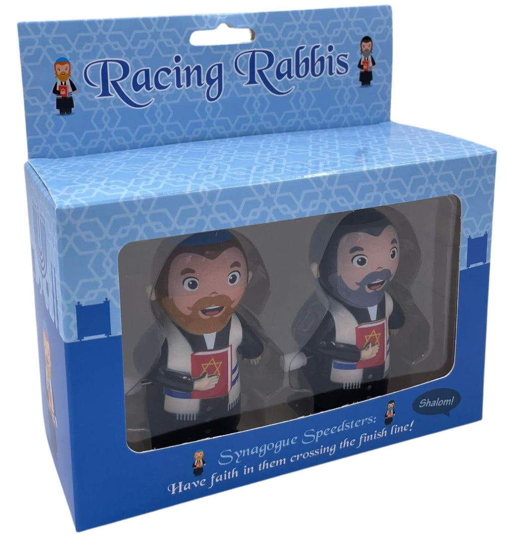 Jewish Racing Rabbis - Hilarious Gag Wind-Up Racing Toys – Giggle Novelties