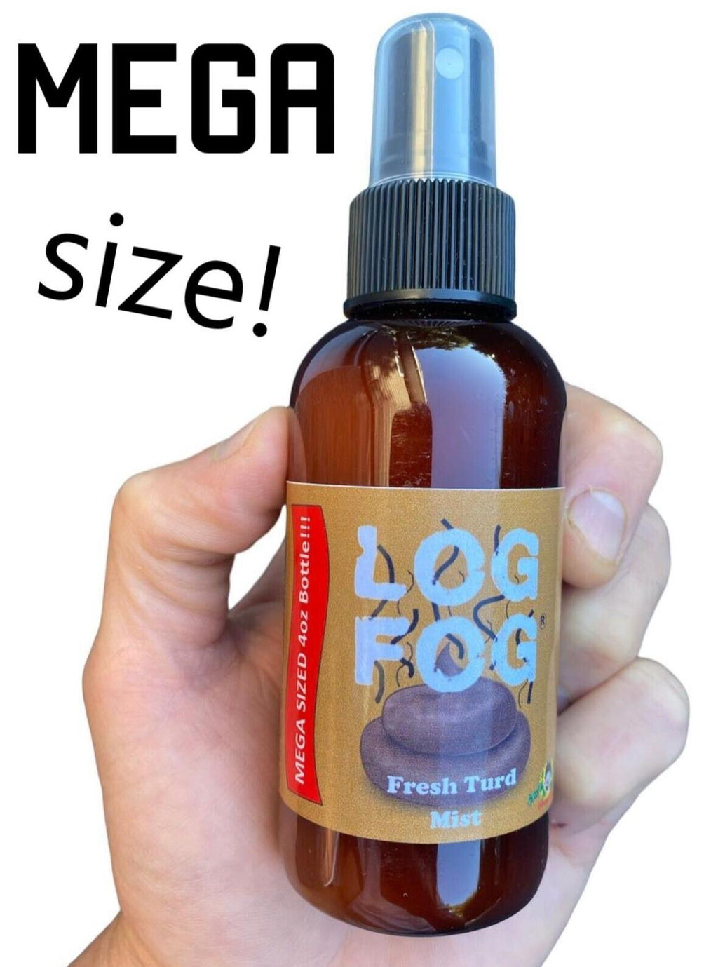 HUGE 4oz Fresh Turd Mist - GaG Prank Spray – Giggle Novelties