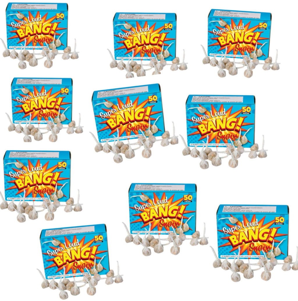 500 Party Bang Snaps - Super Loud Noise Makers – Giggle Novelties