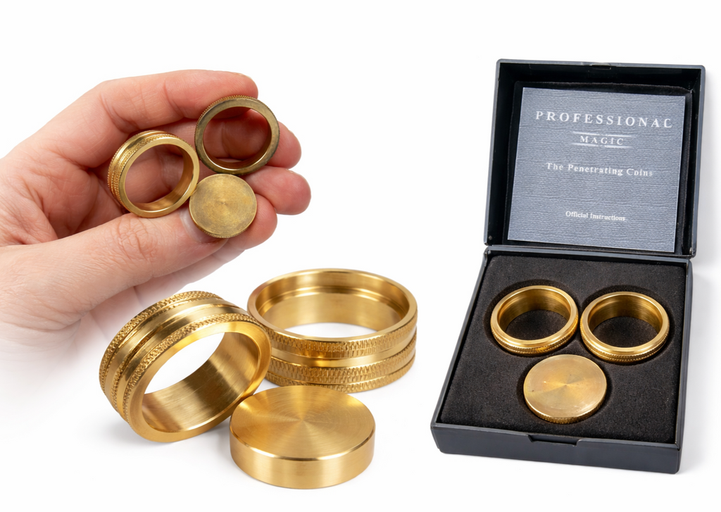 The Penetrating Coins Effect – Classic Brass Magic Trick That Defies ...