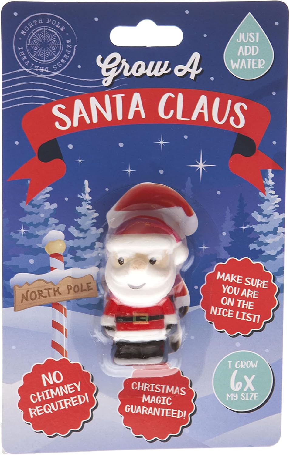Grow A Christmas Santa Claus Toy - 600% Larger in Water! – Giggle Novelties