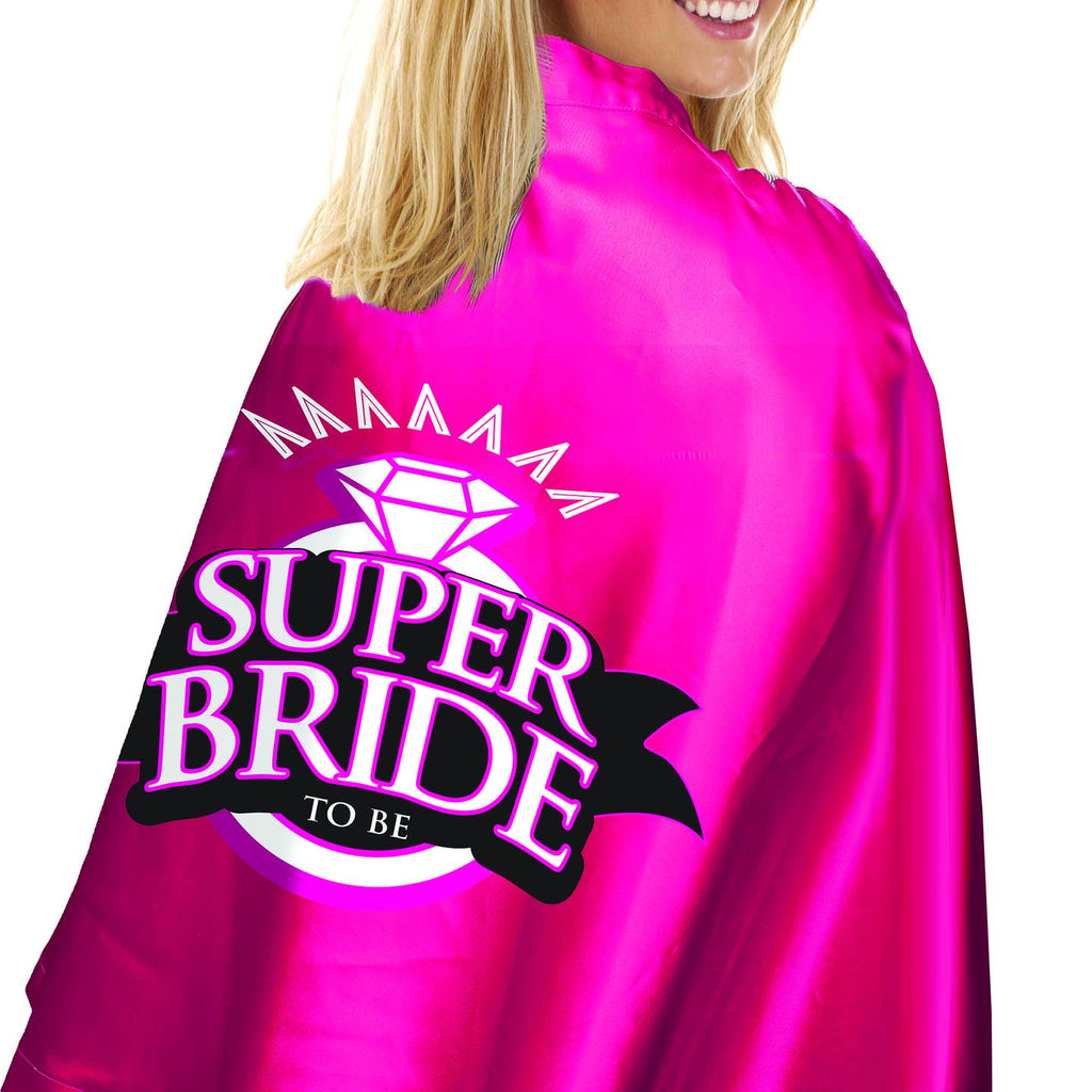 Super Bride Cape & Mask Set – Bachelorette Party Costume, Bridal Showe ...