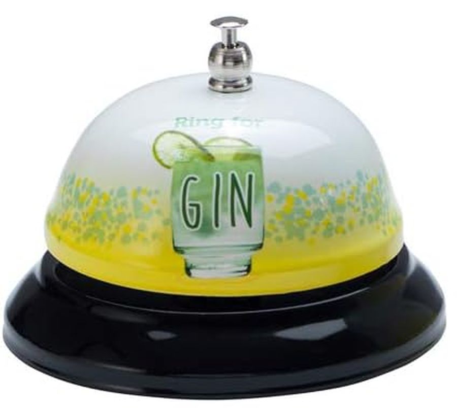 Ring For Gin Desk Bell - Fancy Kitchen Bar Pub Office Room – Giggle ...