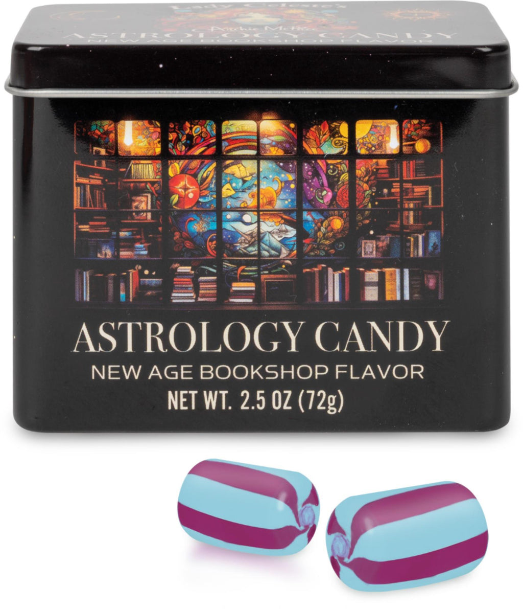Astrology Flavored Candy - Bookstore Flavored!! Tin Gift Box – Giggle ...