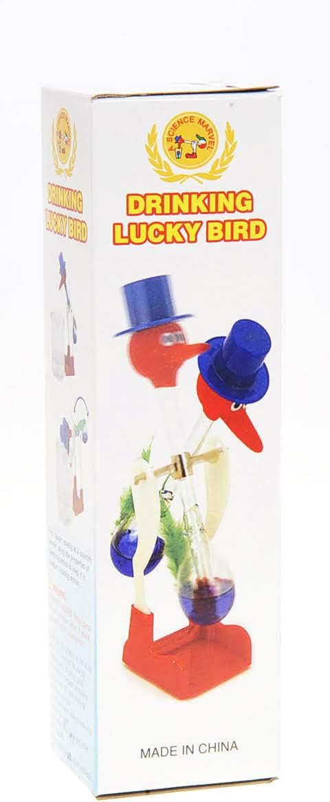 Original Drinking Bird – Retro Science Toy 🐦Perpetual Motion Desk Gadg ...