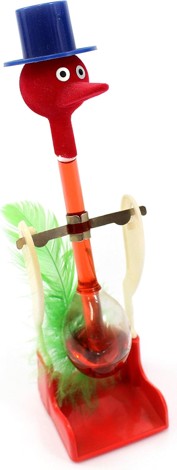Original Drinking Bird – Retro Science Toy 🐦Perpetual Motion Desk Gadg ...