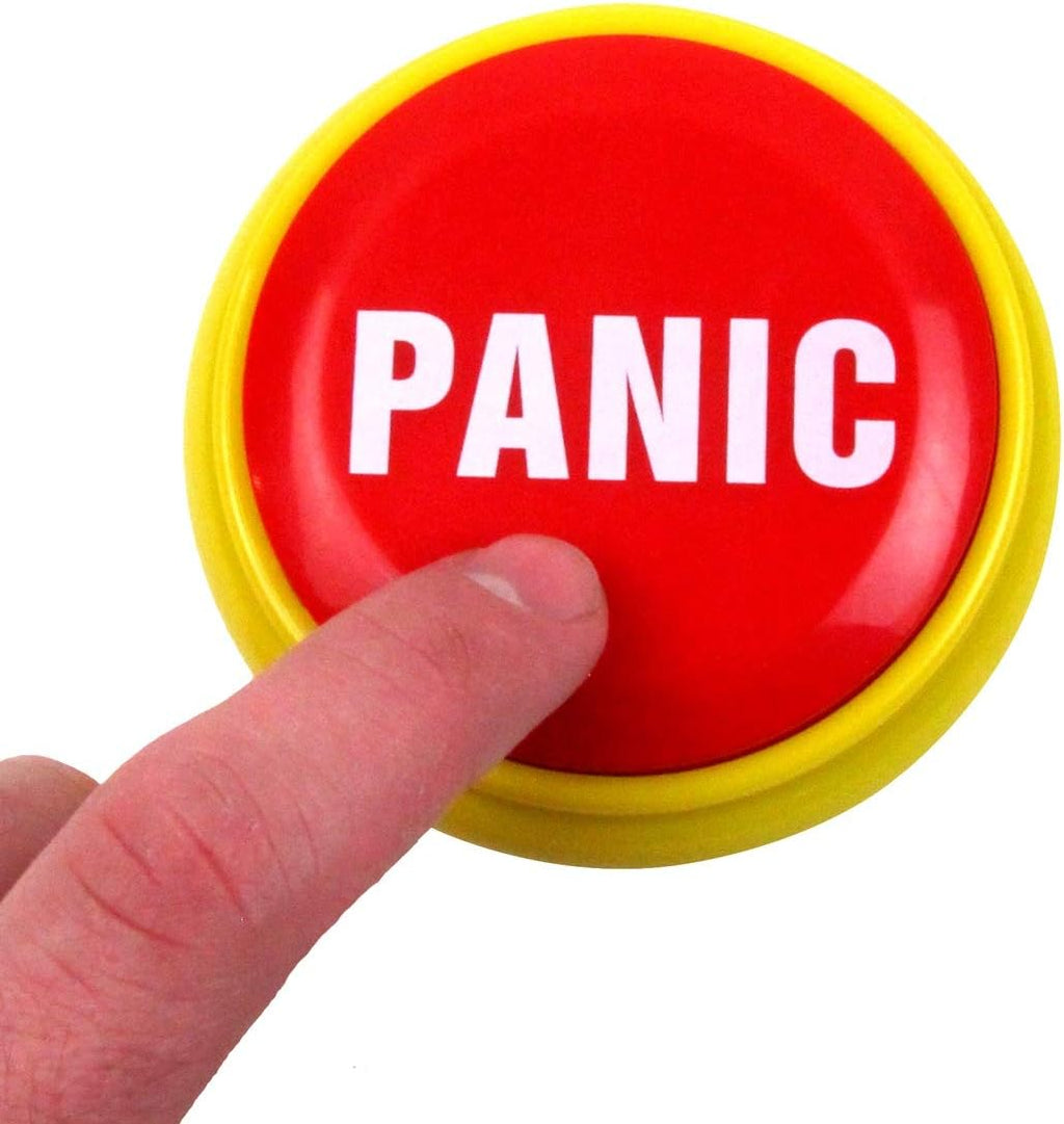 Funny Panic Button Practical Joke Alarm for Office – Giggle Novelties