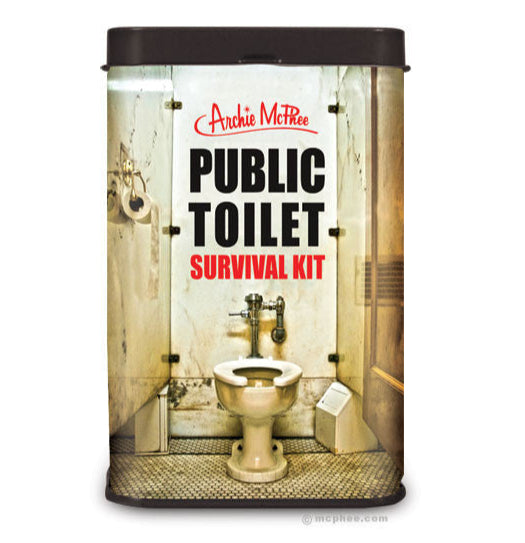 Public Toilet Potty Survival Kit Funny Bathroom Gag in a Tin – Giggle ...